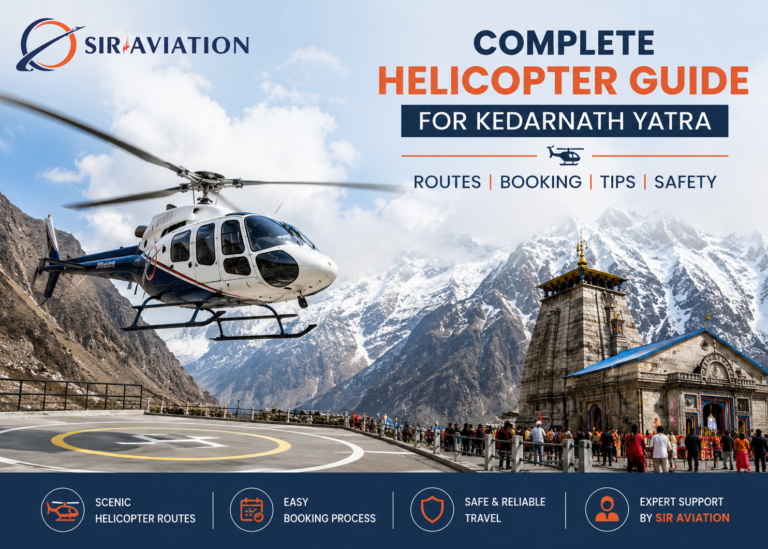 Complete Helicopter Guide for Kedarnath Yatra | SIR Aviation